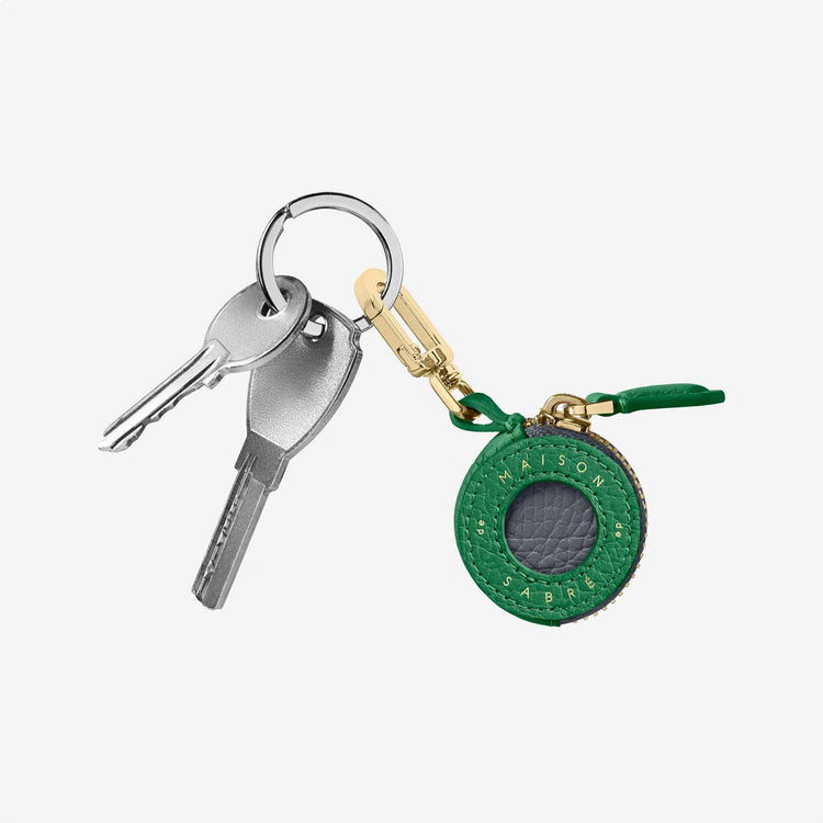 The AirTag Charm - Emerald Graphite – MAISON de SABRÉ