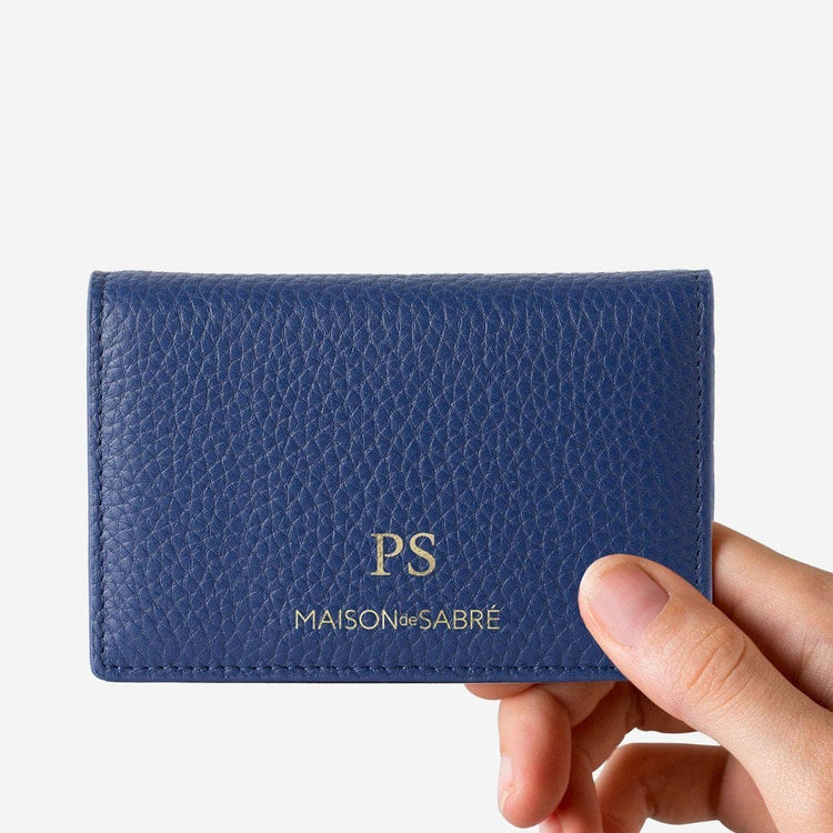 Customised Leather Card Cases – MAISON de SABRÉ