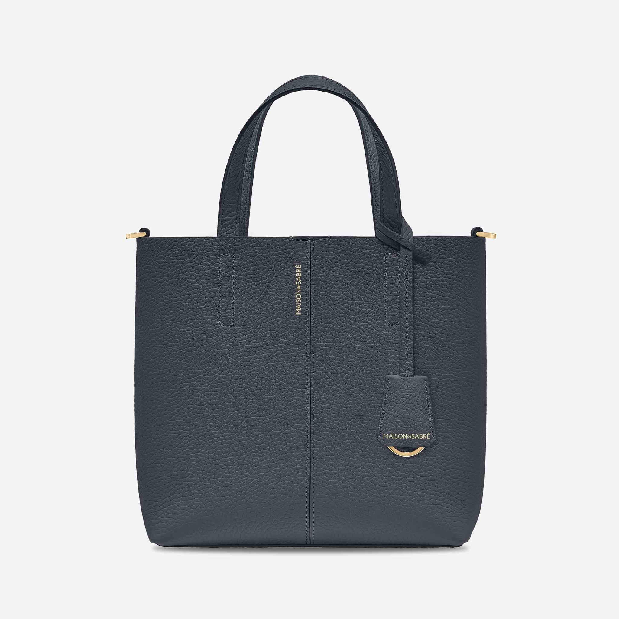 The Small Soft Tote - Graphite Sky – MAISON de SABRÉ