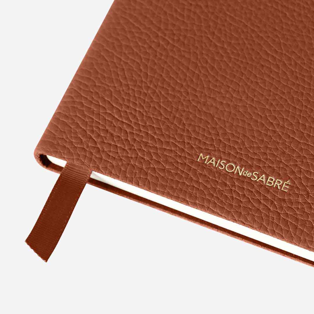 Notebook - Walnut Brown – MAISON de SABRÉ