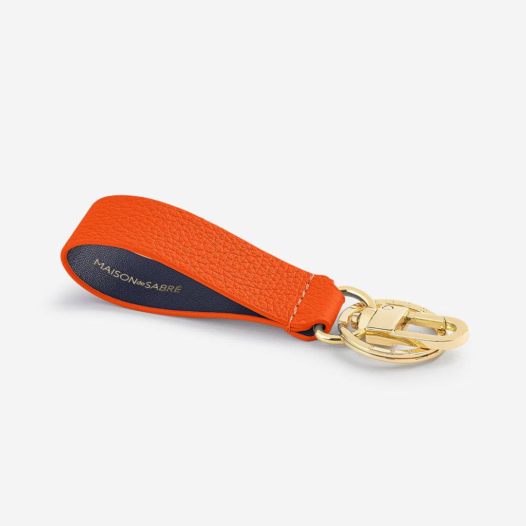 The Upcycled Keychain - Manhattan Orange – MAISON de SABRÉ