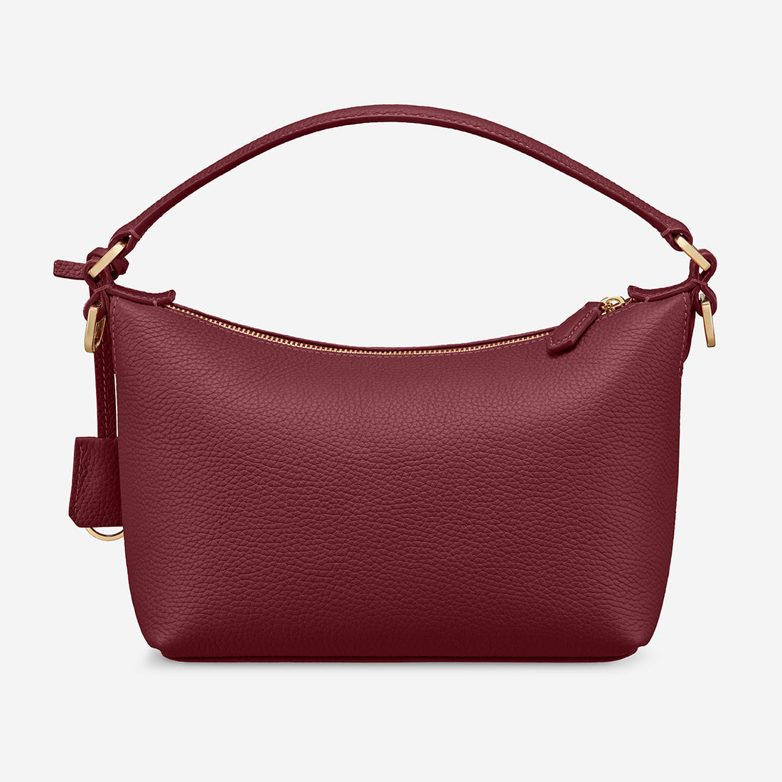 The Small Soft Hobo - Plum Red – MAISON de SABRÉ