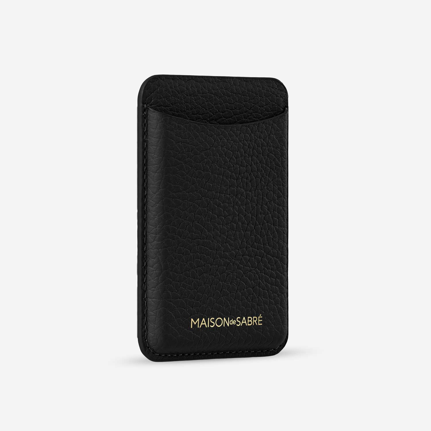 The MagSafe Wallet - Black Caviar – MAISON de SABRÉ